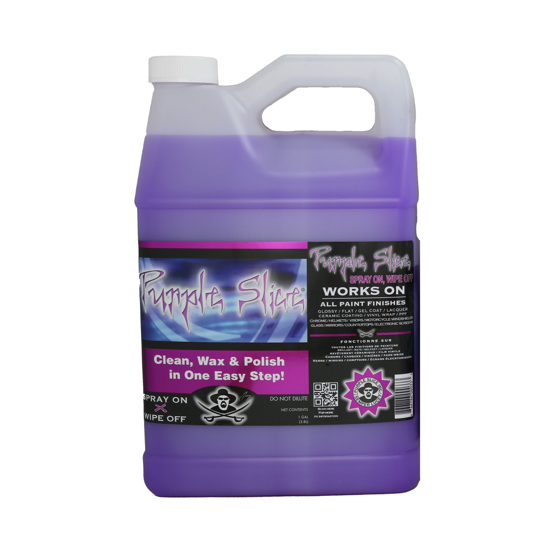 Purple Slice Gallon